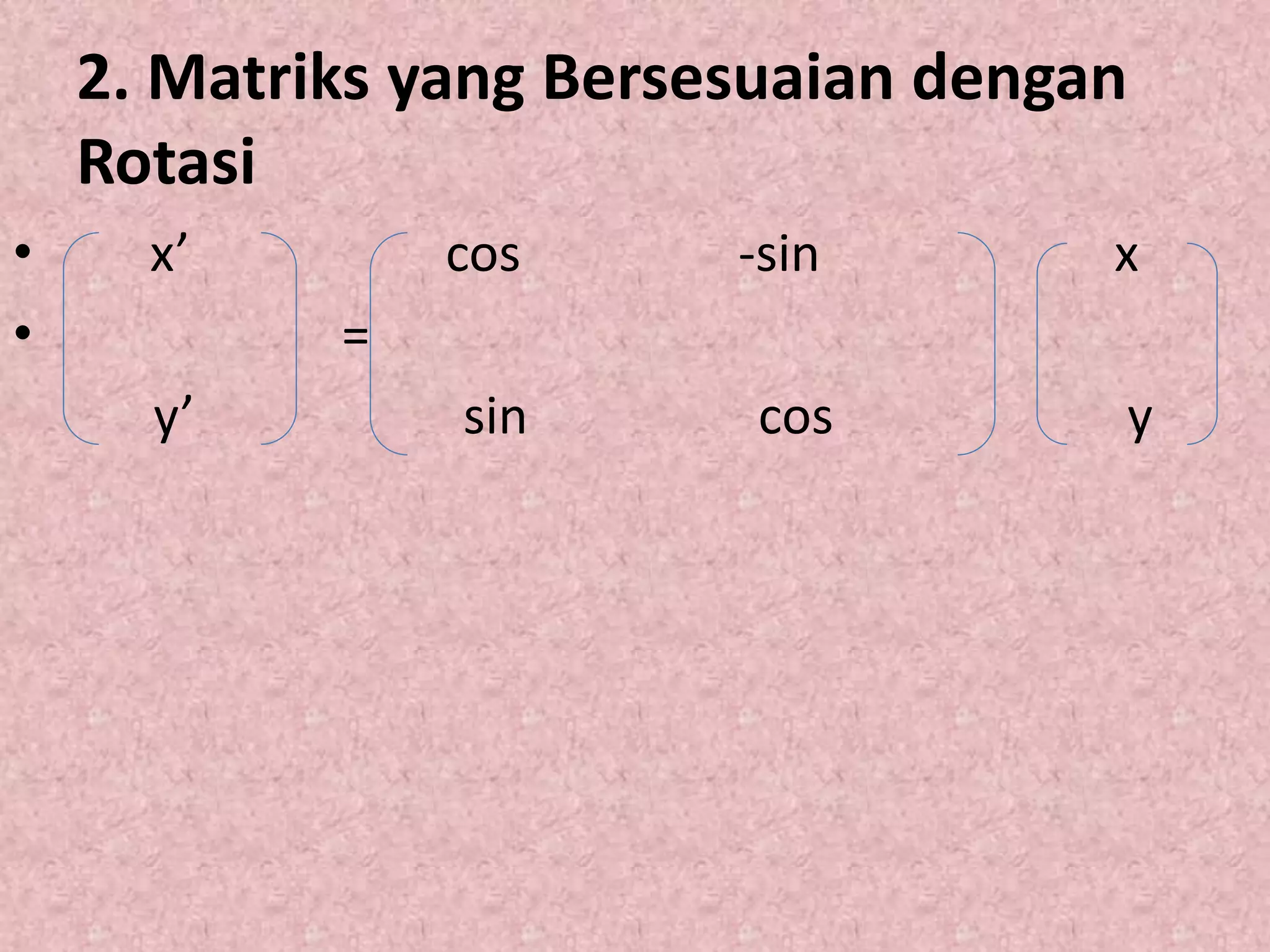 TRANSFORMASI GEOMETRI | PPTX