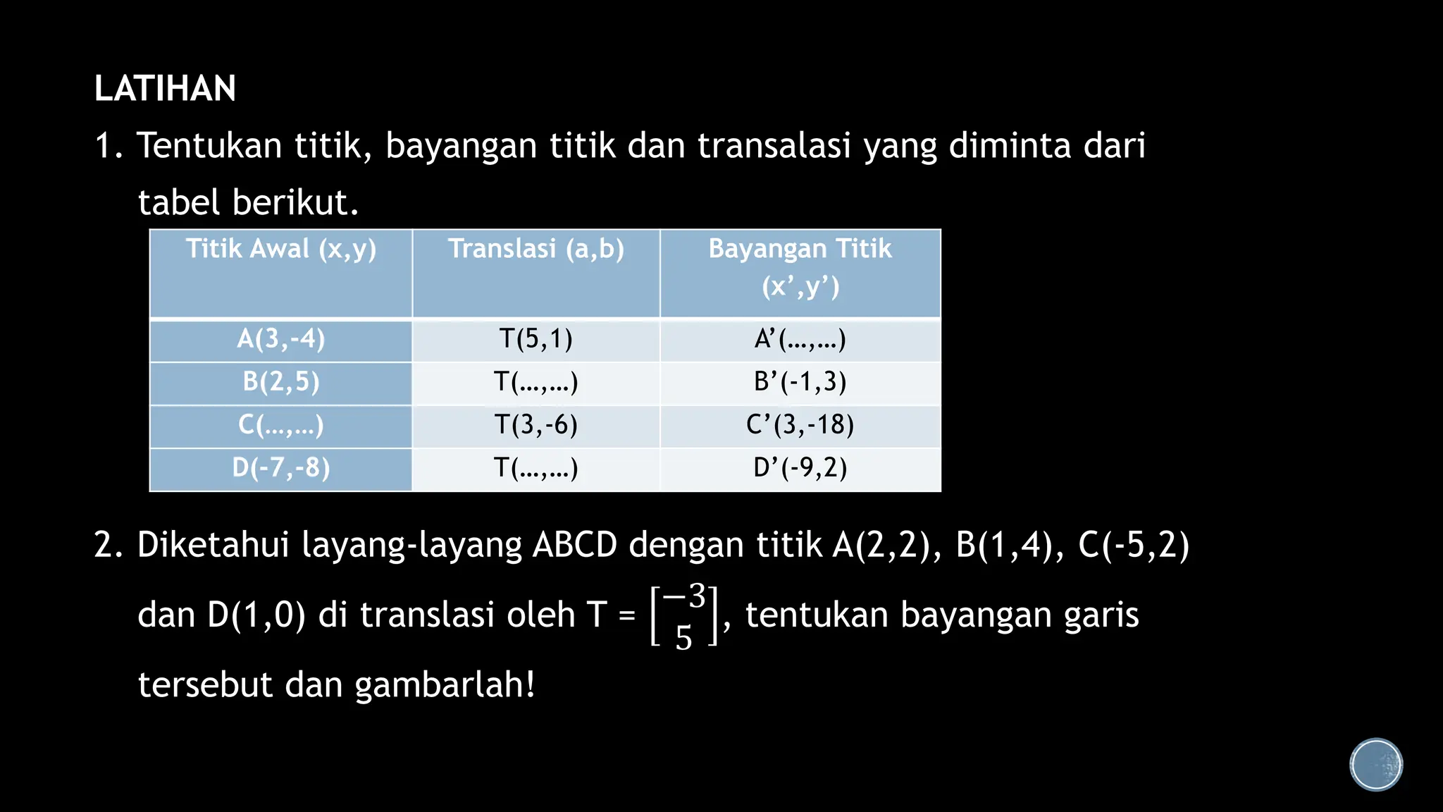 MATERI TRANSFORMASI GEOMETRI MATEMATIKA .pptx