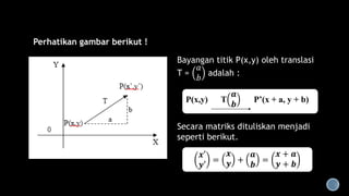 MATERI TRANSFORMASI GEOMETRI MATEMATIKA .pptx