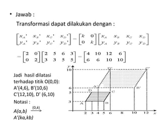 Transformasi geometri kul 2_web | PPT
