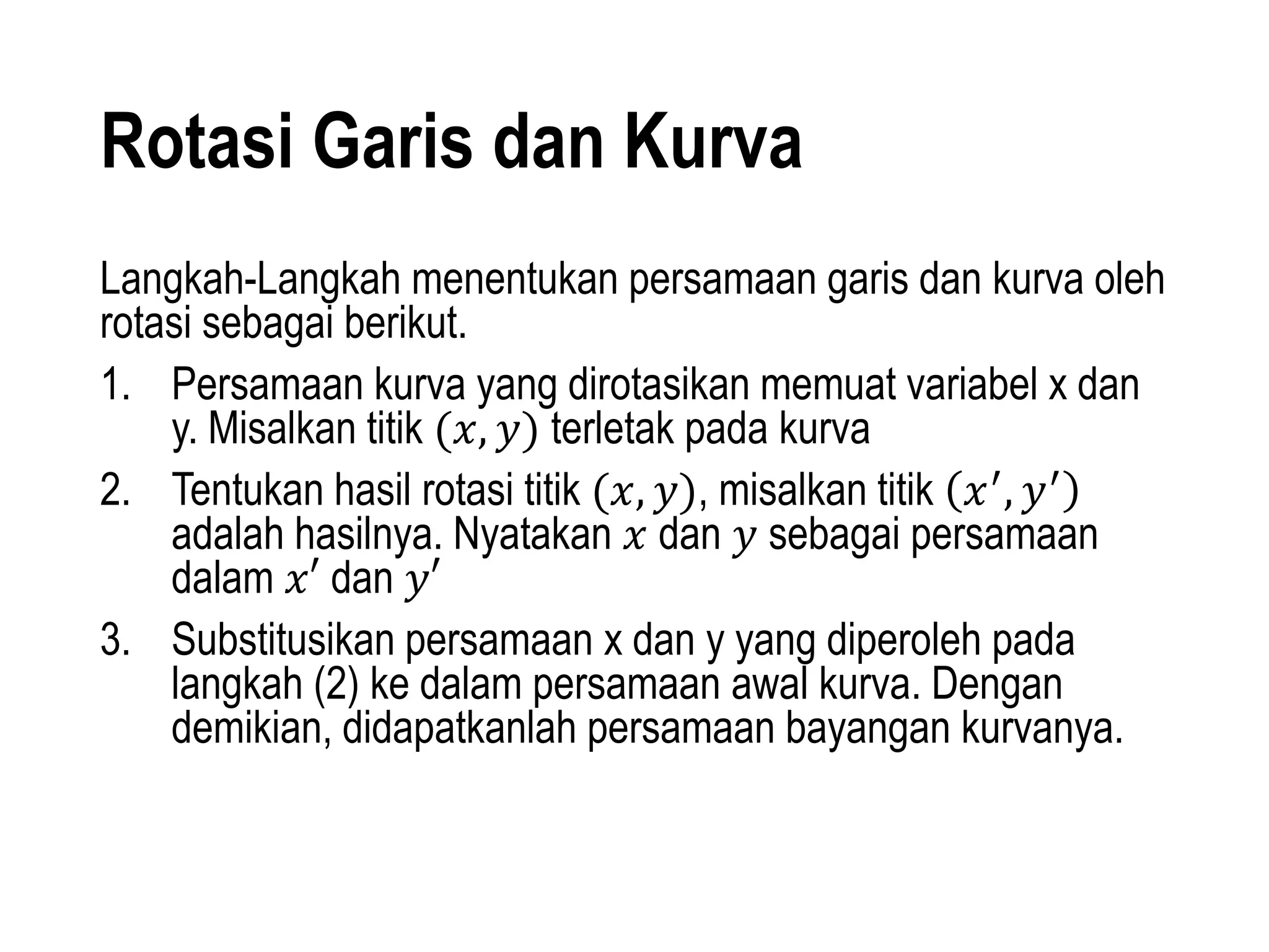 Transformasi Geometri Matematika SMA kelas 11 part 1.pptx