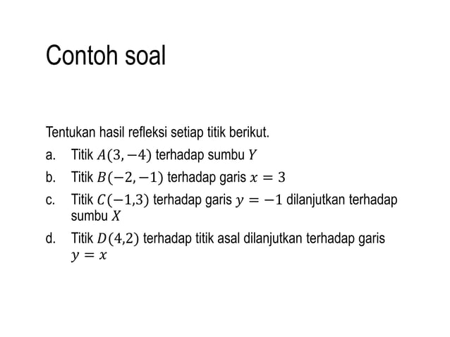 Transformasi Geometri Matematika SMA kelas 11 part 1.pptx