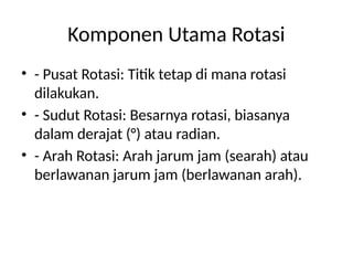 Materi Tentang Transformasi Geometri Rotasi.pptx