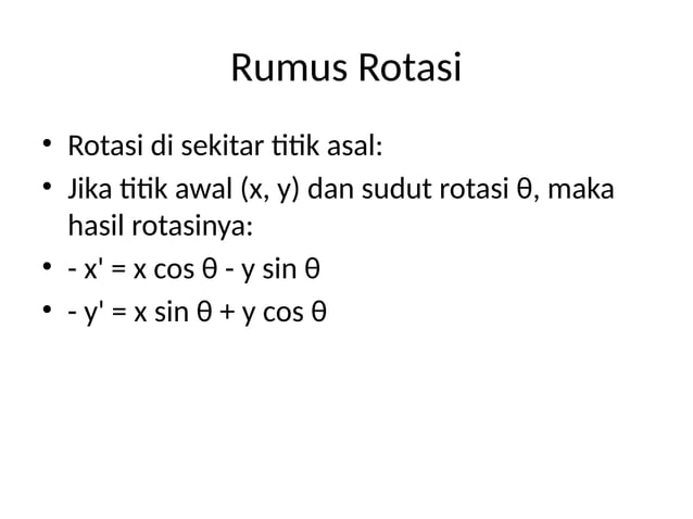 Materi Tentang Transformasi Geometri Rotasi.pptx