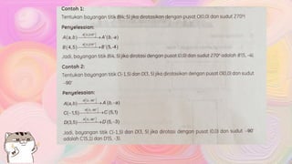 TRANSFORMASI GEOMETRI ROTASI DST MATEMATIKA SMP IX.pptx
