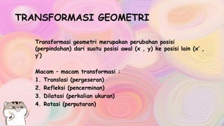 TRANSFORMASI GEOMETRI ROTASI DST MATEMATIKA SMP IX.pptx
