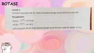 TRANSFORMASI GEOMETRI ROTASI DST MATEMATIKA SMP IX.pptx