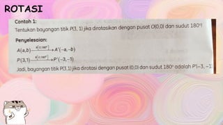 TRANSFORMASI GEOMETRI ROTASI DST MATEMATIKA SMP IX.pptx