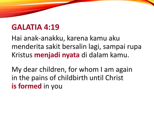 Transformasi Hidup 3 - Proses Transformasi | PPTX