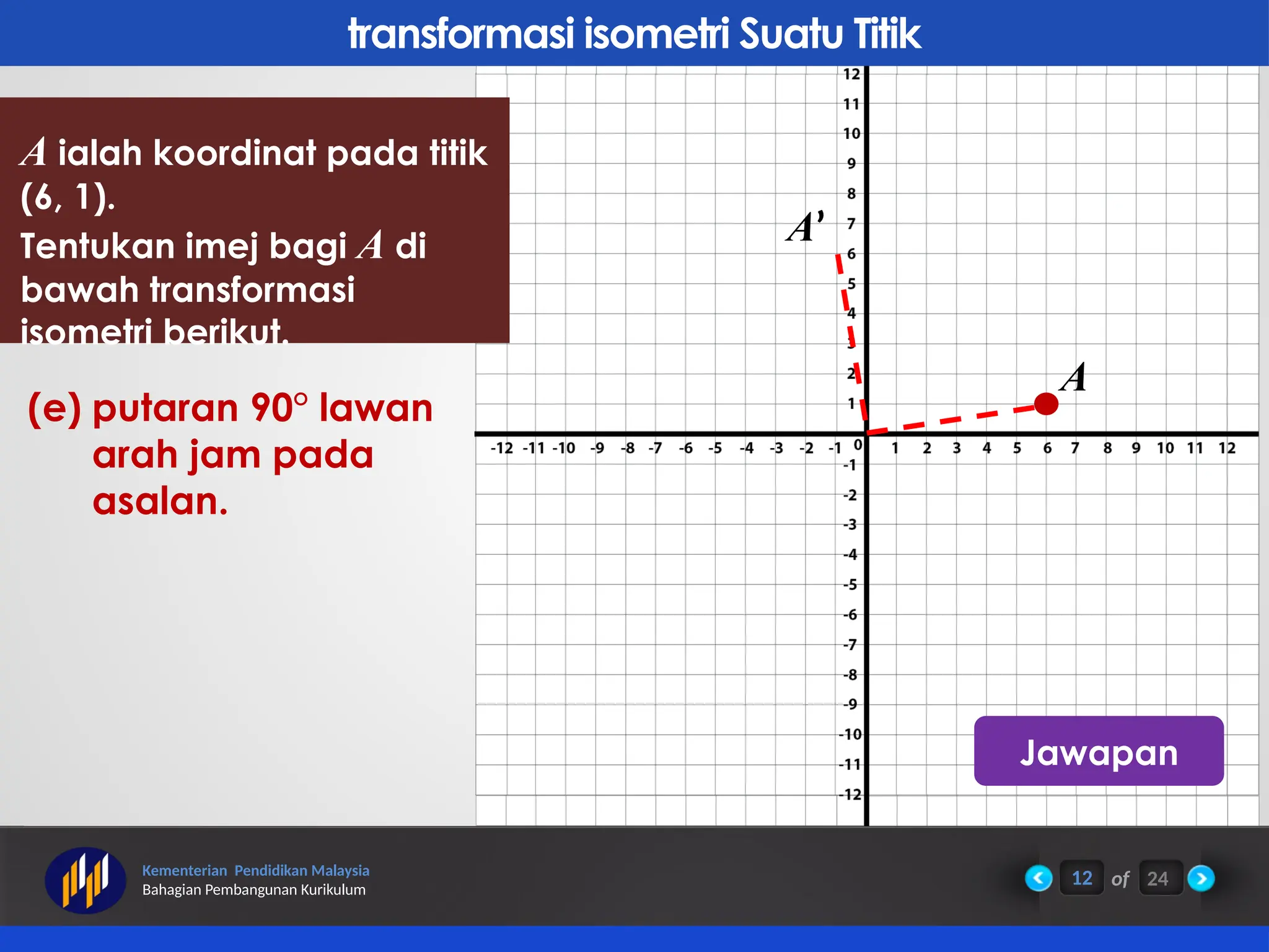 TRANSFORMASI ISOMETRI MATEMATIK TINGKATAN 2 | PPTX