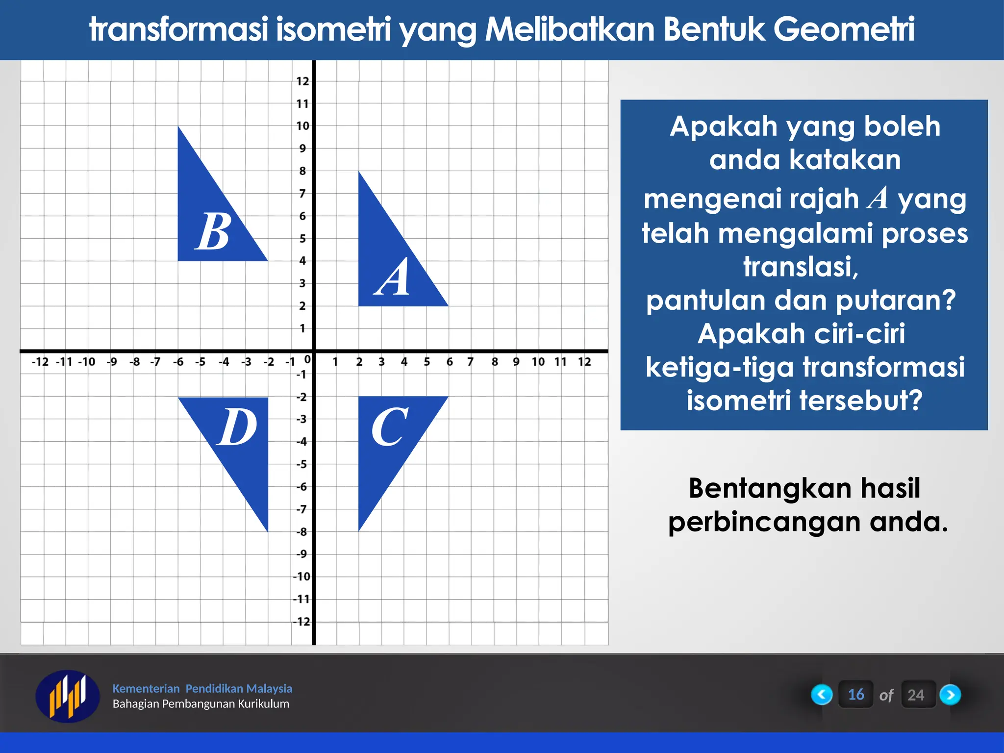 TRANSFORMASI ISOMETRI MATEMATIK TINGKATAN 2 | PPTX