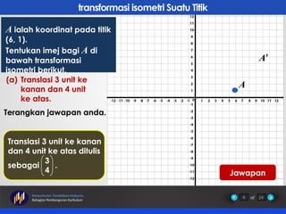 TRANSFORMASI ISOMETRI MATEMATIK TINGKATAN 2 | PPTX