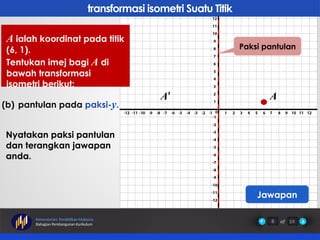 TRANSFORMASI ISOMETRI MATEMATIK TINGKATAN 2 | PPTX