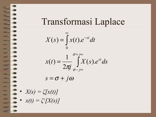 Transformasi laplace | PPT