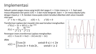 Transformasi laplace (bag. kedua) | PPTX
