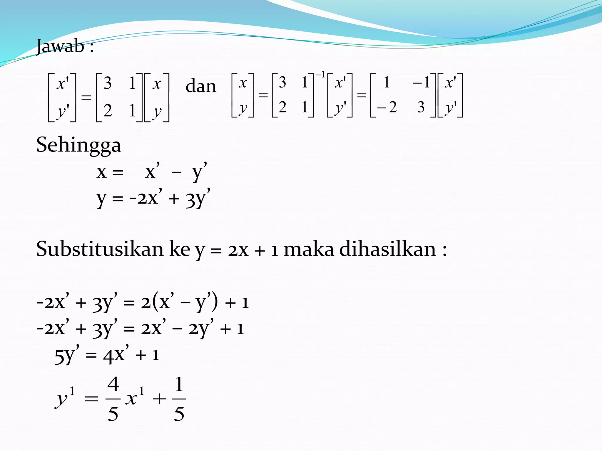 Transformasi Linier-1.ppt