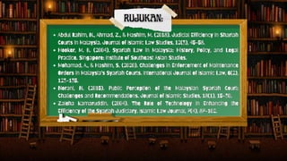 Transformasi Mahkamah Syariah di Malaysia Cabaran dan Usaha ...