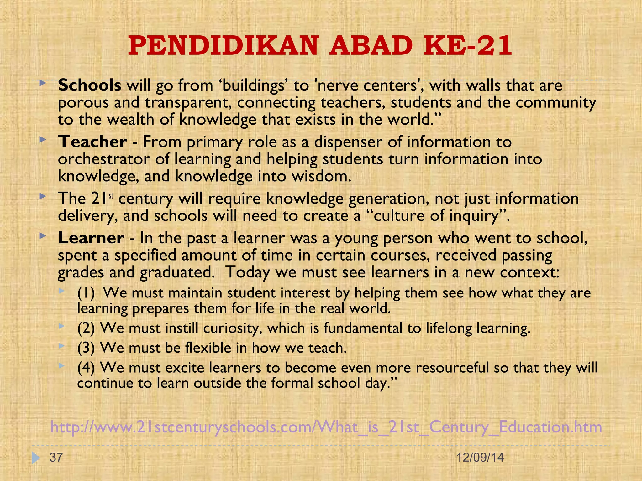 Transformasi pendidikan dtp | PPT