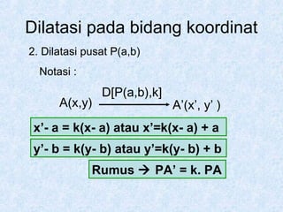 Transformasipergeseran atau-translasi | PPT