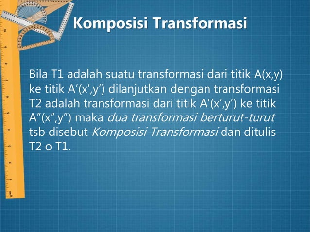 Transformasi (ppt) | PPTX