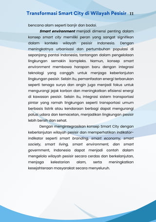 Transformasi Smart City di Wilayah Pesisir: Pilar Ketahanan Nasional ...