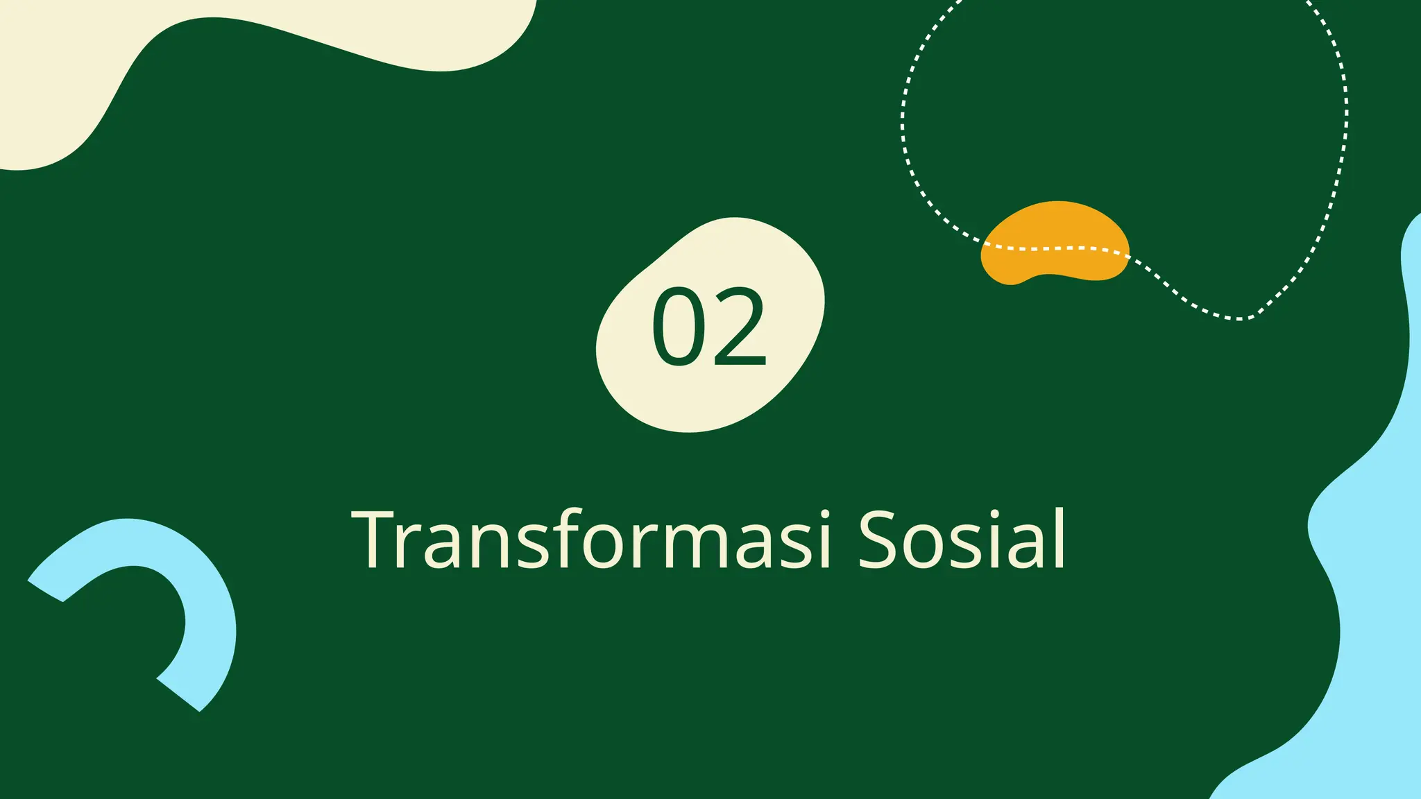 Transformasi Sosial dalam Sudut Pandang Inovasi Sosial | PPTX