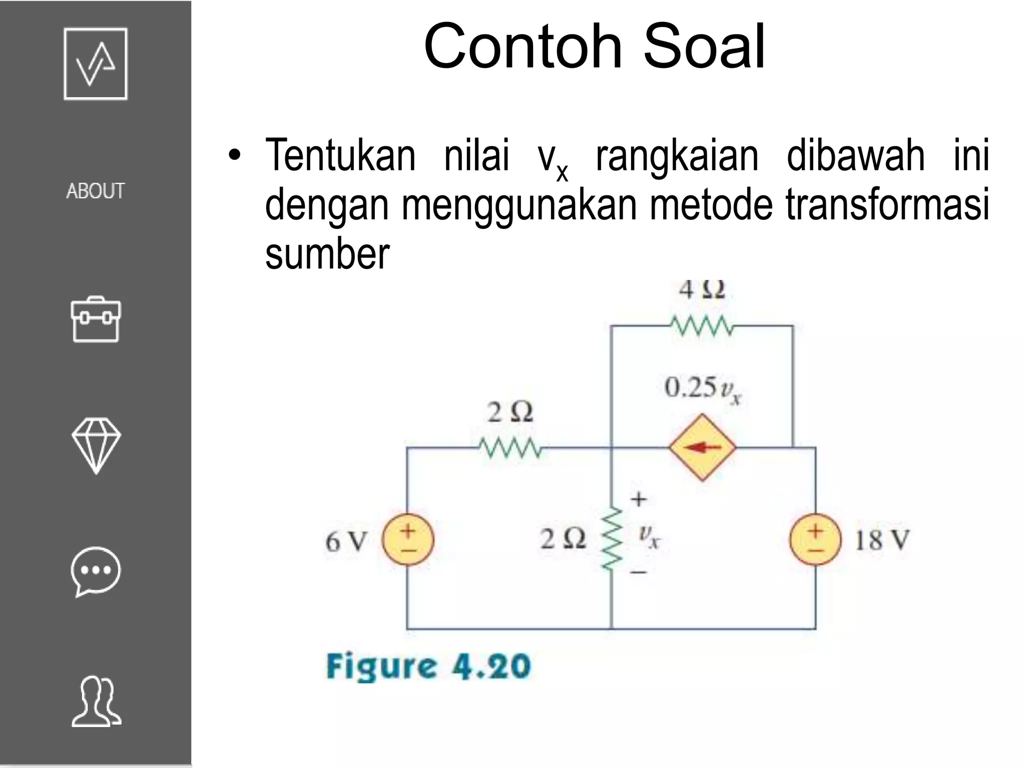 Transformasi sumber (tegangan dan arus) | PPTX