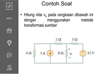 Transformasi sumber (tegangan dan arus) | PPTX