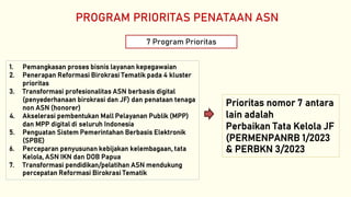 Transformasi Tata Kelola Jabatan Fungsional ASN | PPT