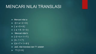 Transformasi Geometri | PPT