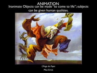 Inanimate Object Transformation Art