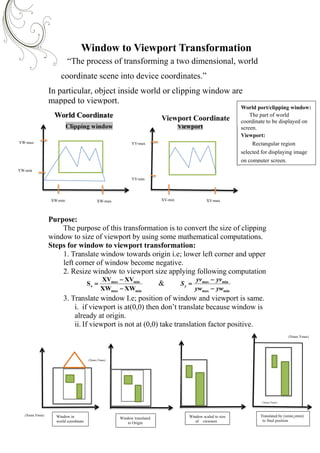 2D Transformation | PDF
