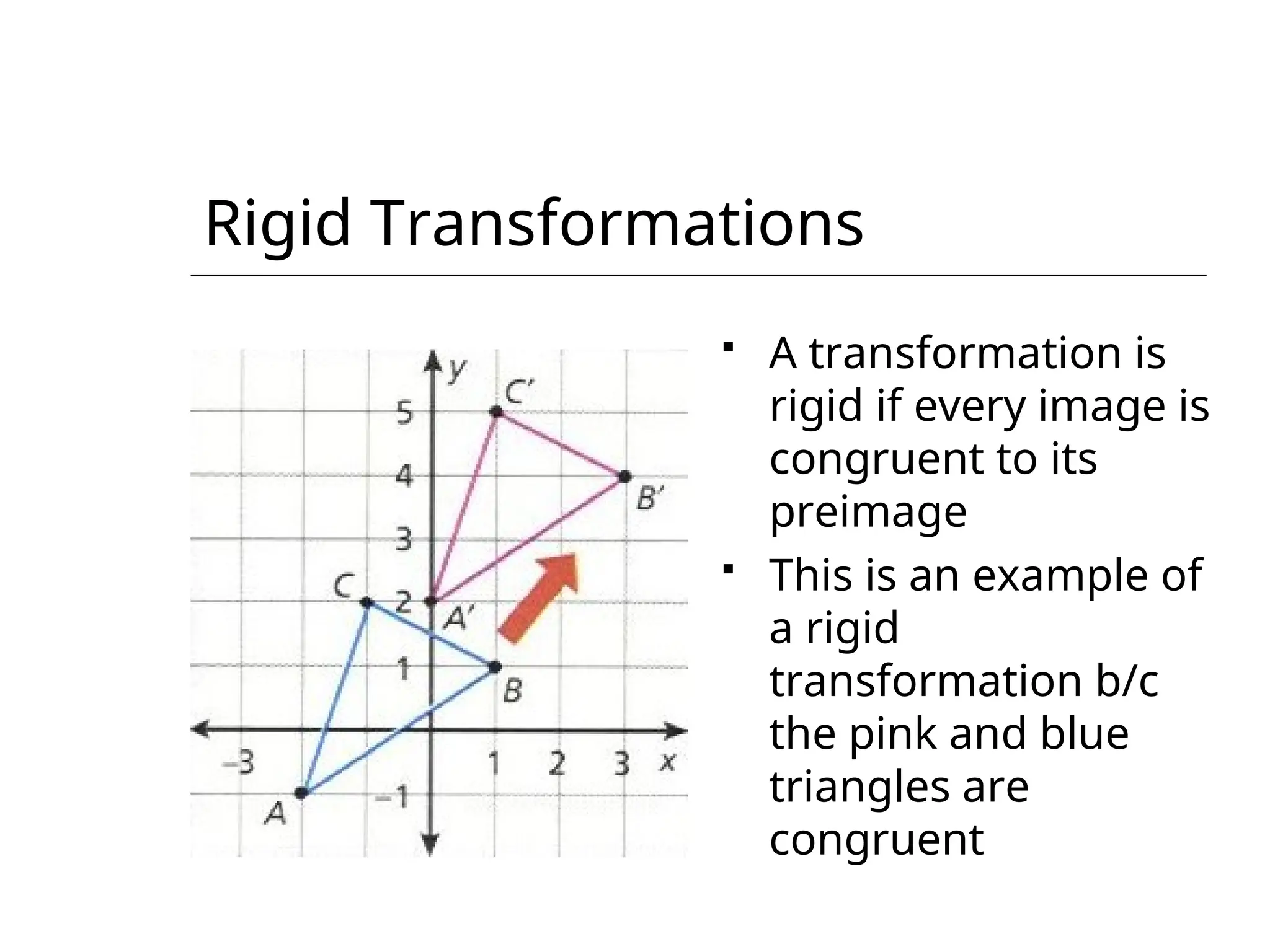 transformation Exploring Rigid Motion in a plane | PPT