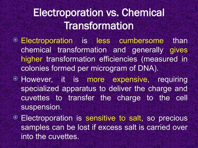 Transformation in molecular biology .ppt