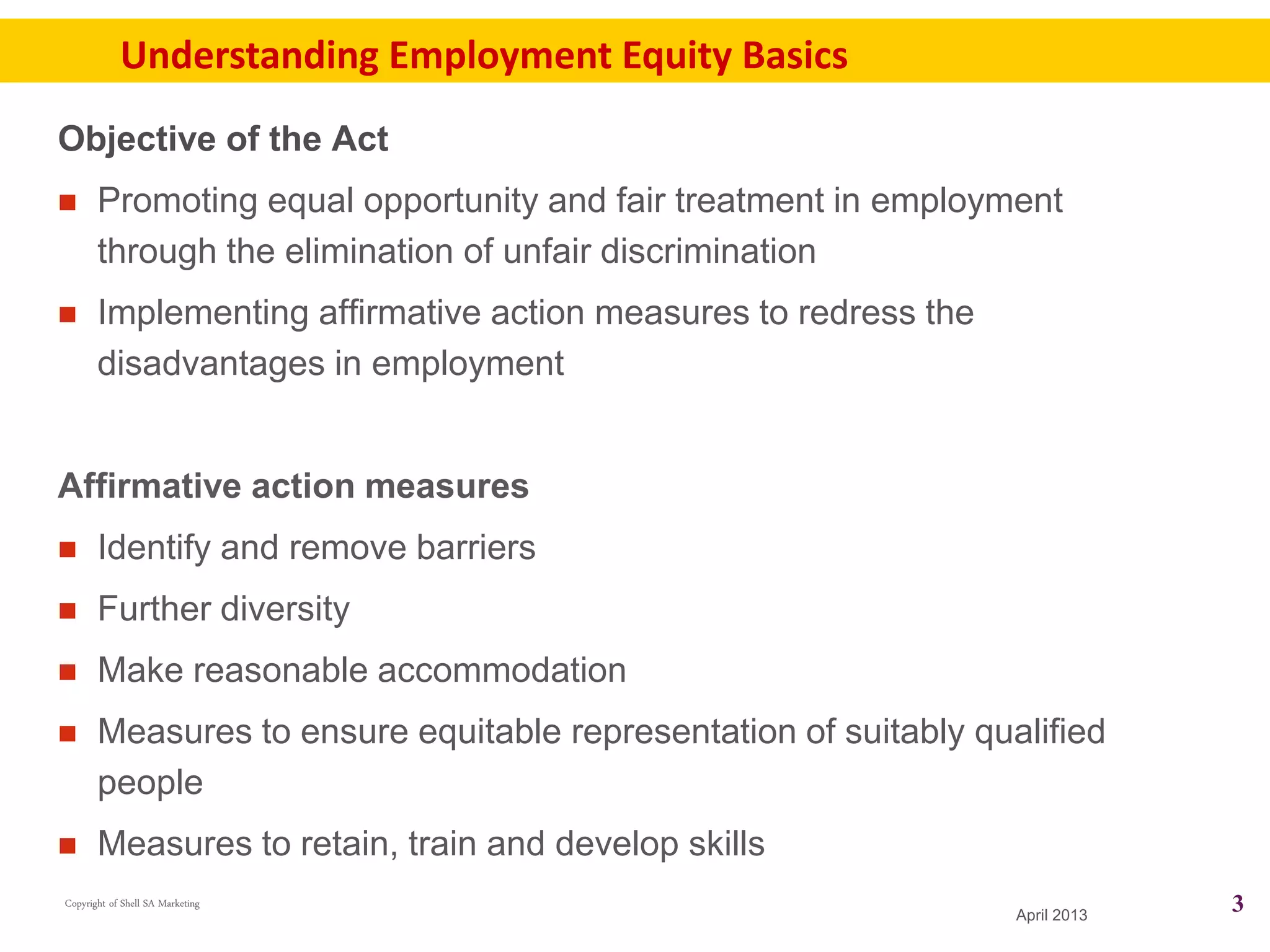 Transformation-employment equity by Bonang Mohale | PDF | Human ...