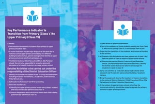 Key Performance Indicator 1a Transition from Primary (Class V) to Upper ...