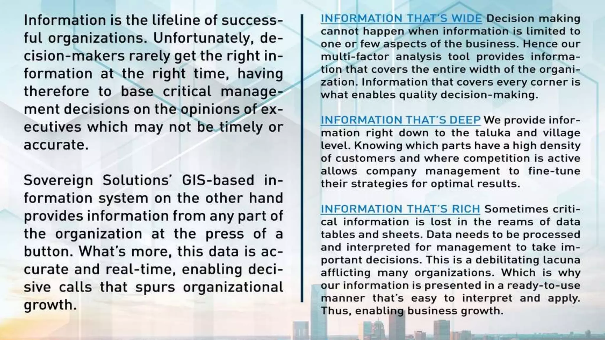 Transformational business intelligence tools | PPTX