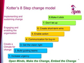 Transformational change - what to do on... and off the Yellow Brick ...