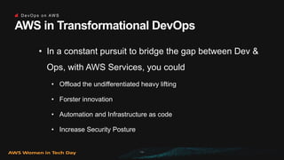 Transformational DevOps with AWS Native Tools | PDF