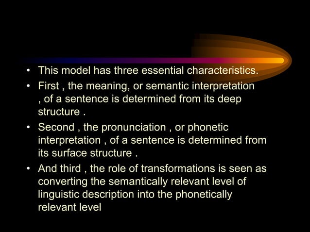 Transformational Grammar by: Noam Chomsky | PPTX | Technology & Computing