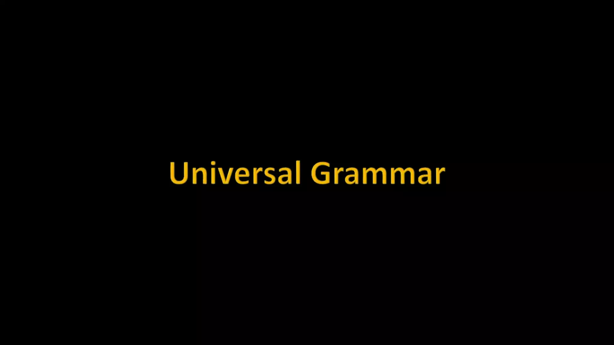 Transformational Grammar Pptx Programming Languages Computing 5057