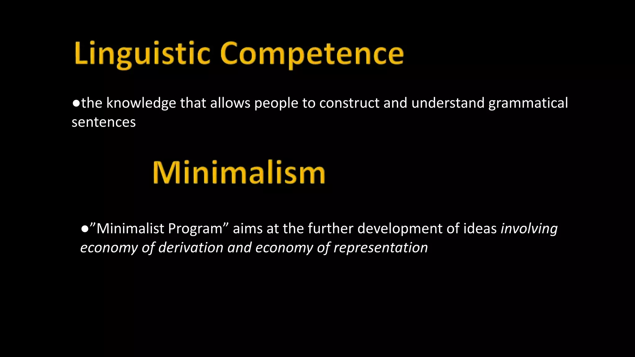 Transformational Grammar Pptx Programming Languages Computing 3247