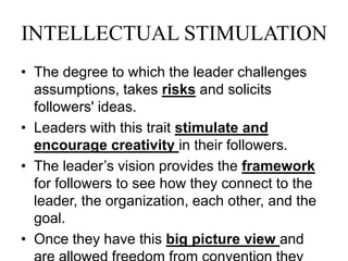 Transformational leadership | PPTX