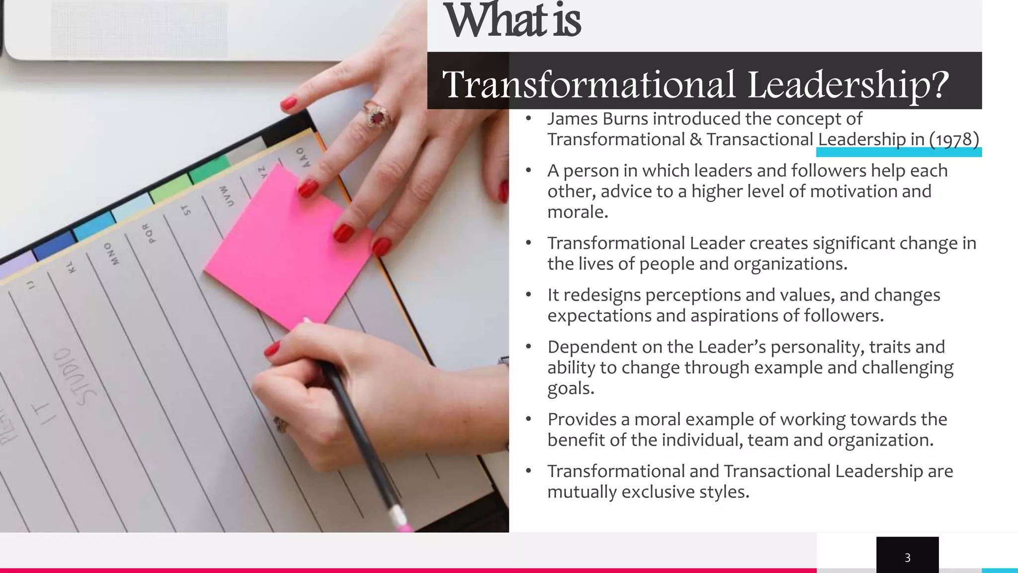 Transformational leadership | PPT