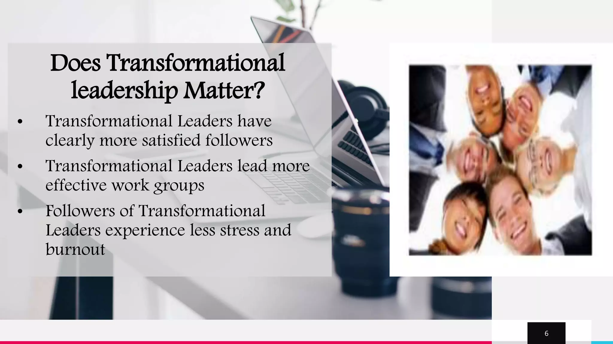 Transformational leadership | PPT