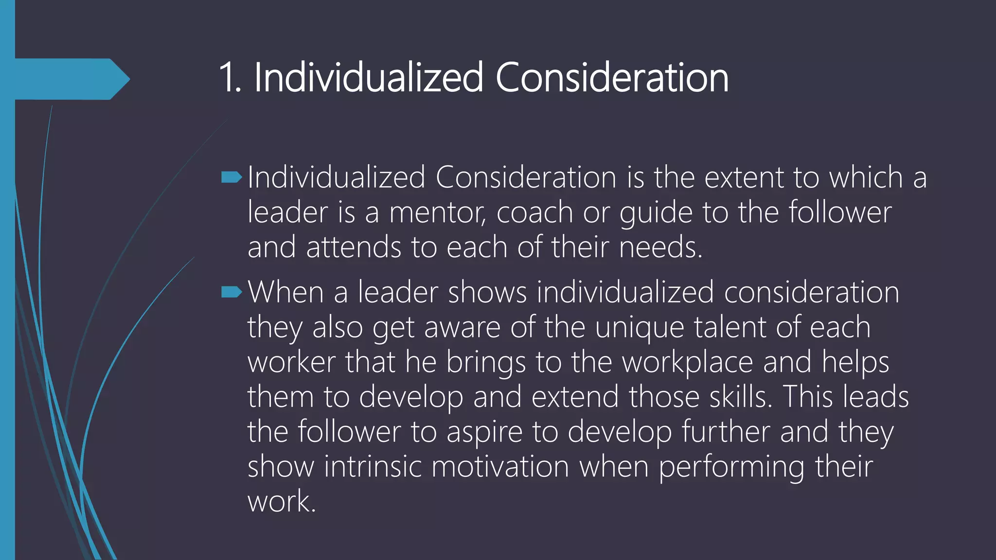 Transformational leadership, its components and advantages and ...