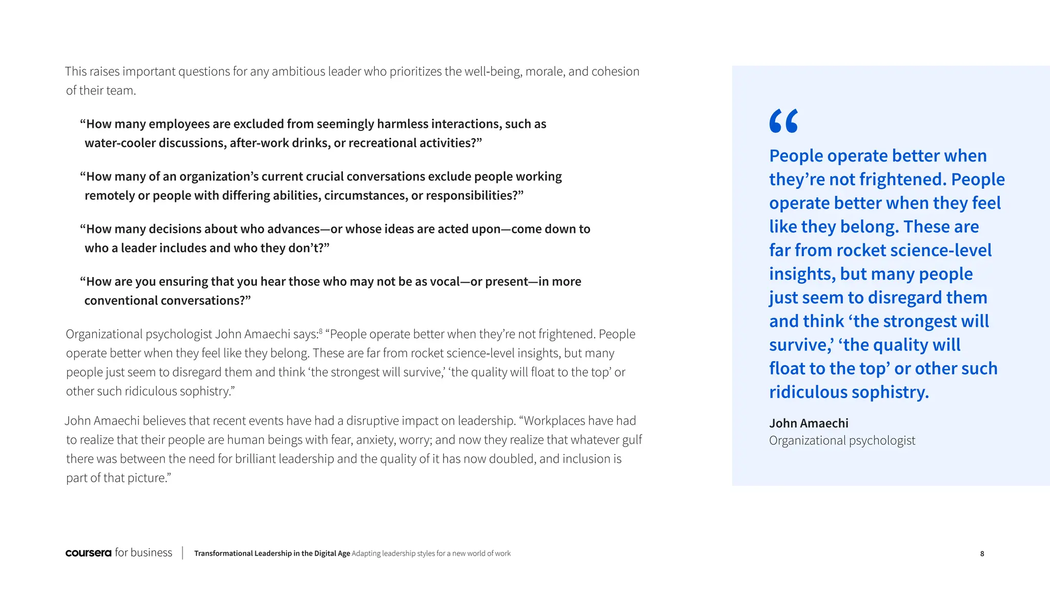 Transformational Leadership for Digitali | PDF