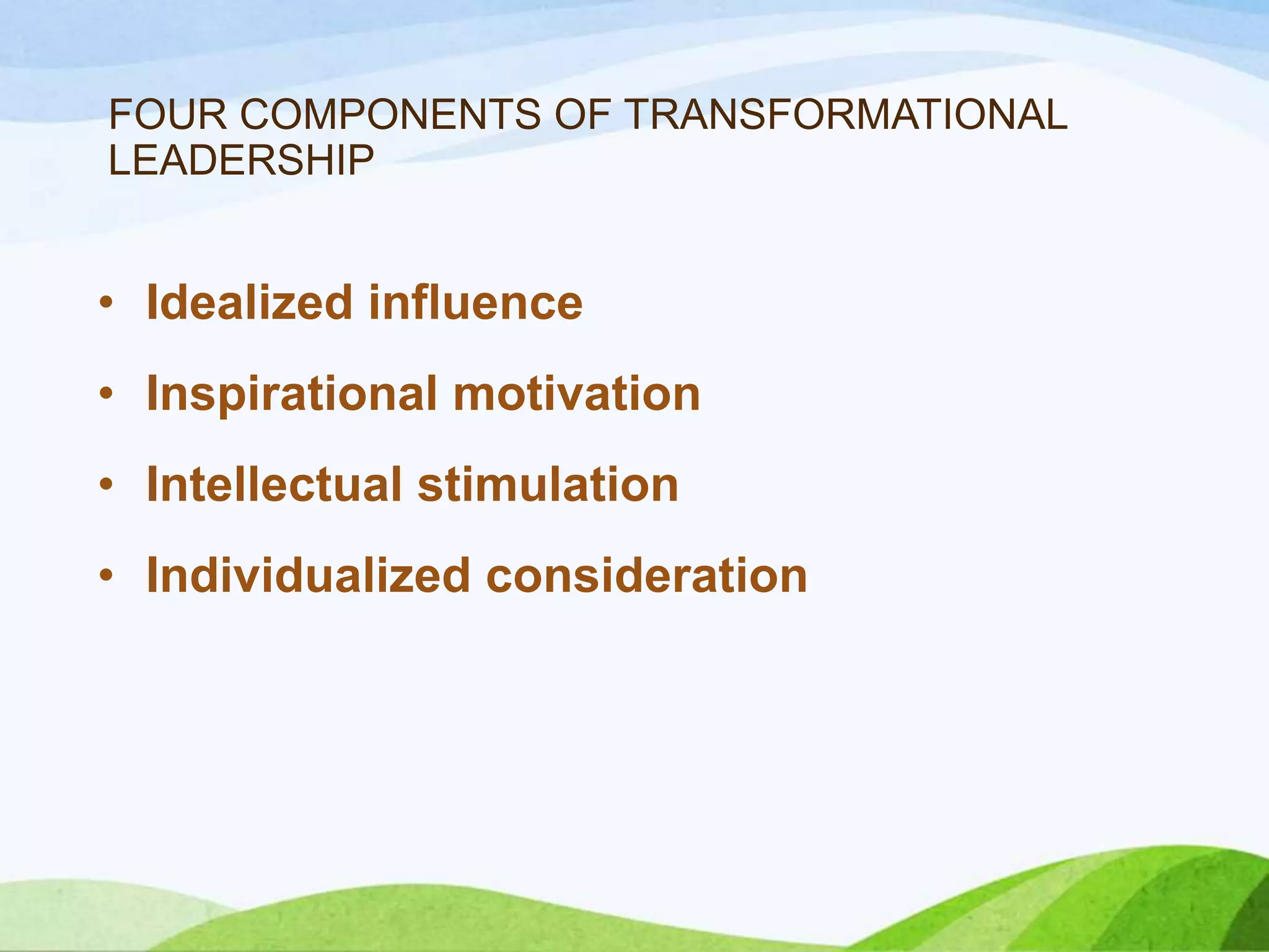 Transformational leadership ppt 2 | PPTX