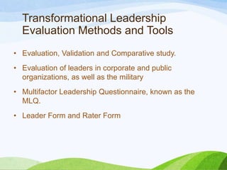 Transformational leadership ppt 2 | PPTX