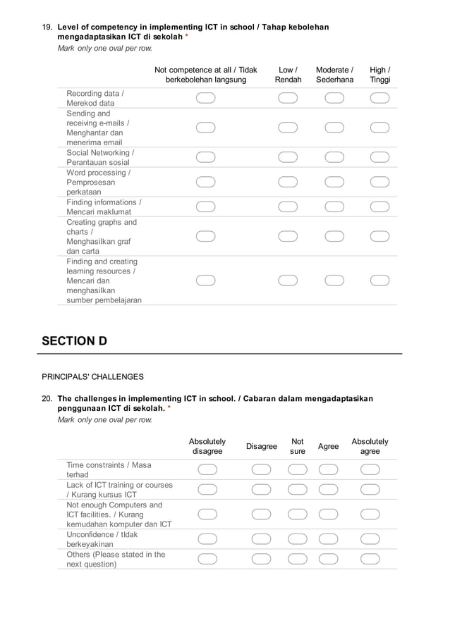 my questionnaire | PDF